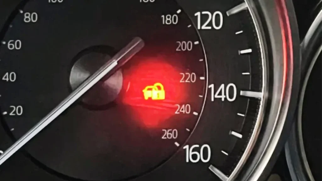 Why Red Light Blinking In Car After Locking