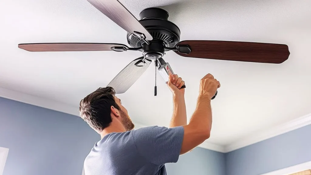 How to Install a Ceiling Fan Without Existing Wiring in 2025 ...
